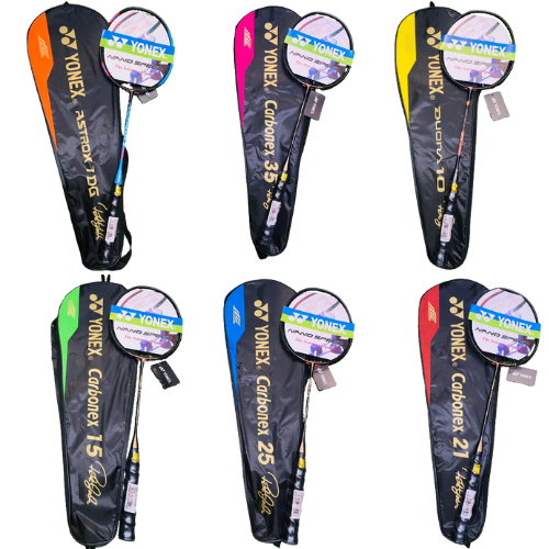 SINGLE(1PC) YONEX CARBONEX RACKET WITH REGULAR BAG CARBON GRAPHITE ...