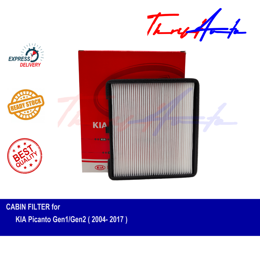 AC Cabin Filter for KIA Picanto Gen1/Gen2 (2004 - 2017) | Shopee Malaysia