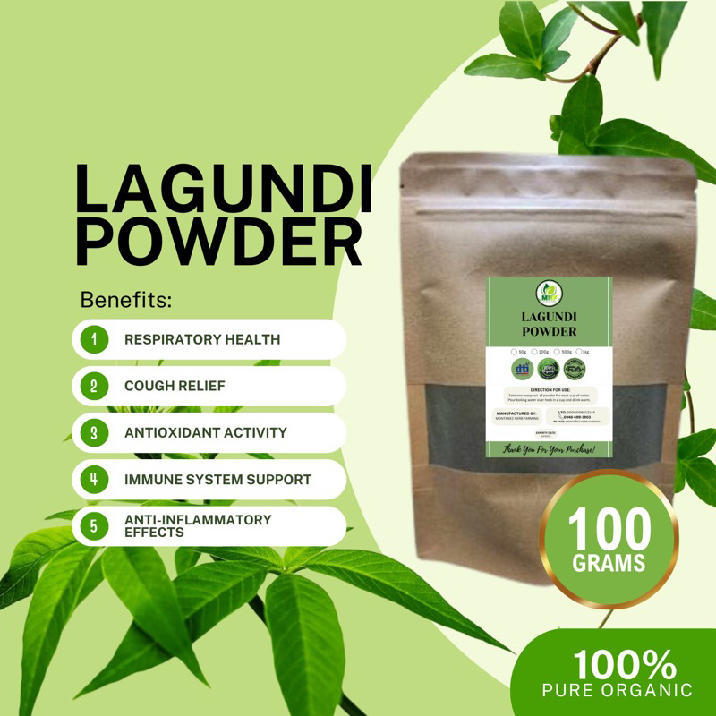 LAGUNDI POWDER 100% PURE ORGANIC (100g) | Shopee Malaysia