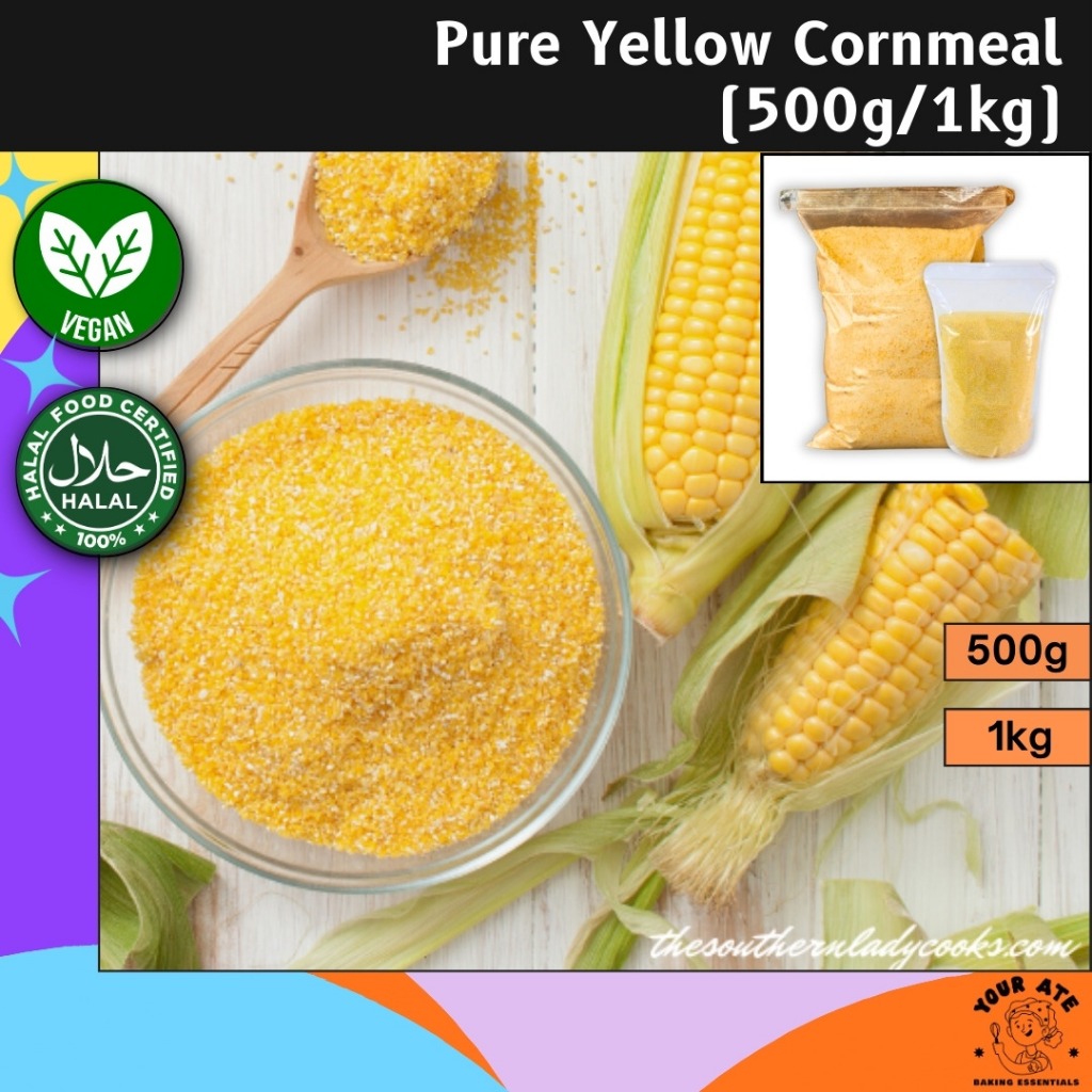 Pure Yellow Corn Meal/ Cornmeal (500g/1kg) | Shopee Malaysia