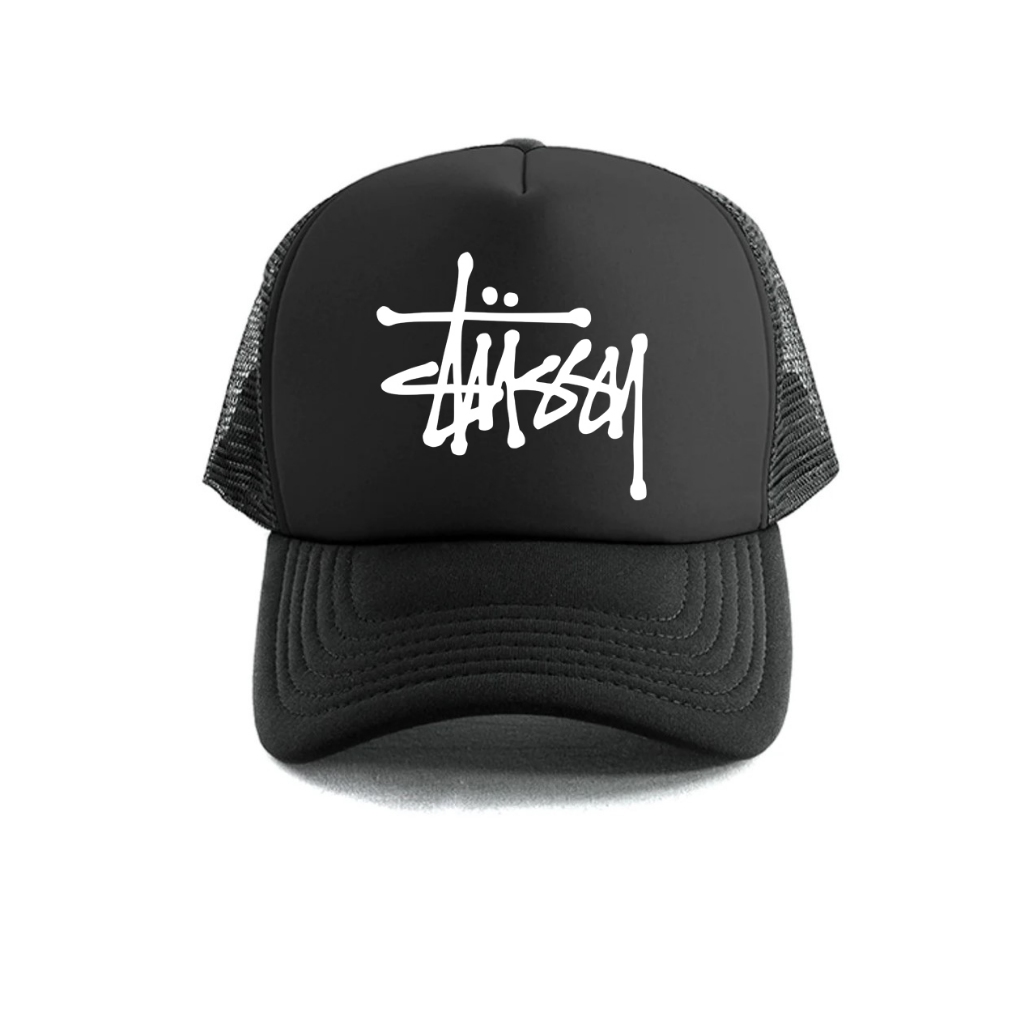 STUSSY OG LOGO TRUCKER HAT | Shopee Malaysia