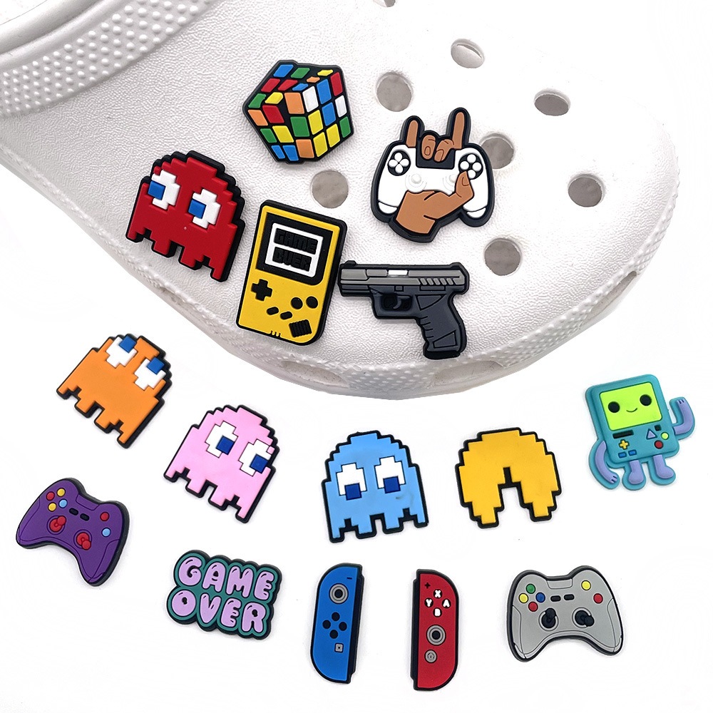 The new crocs Accessories are decorated with stylish logos jibbitz ...