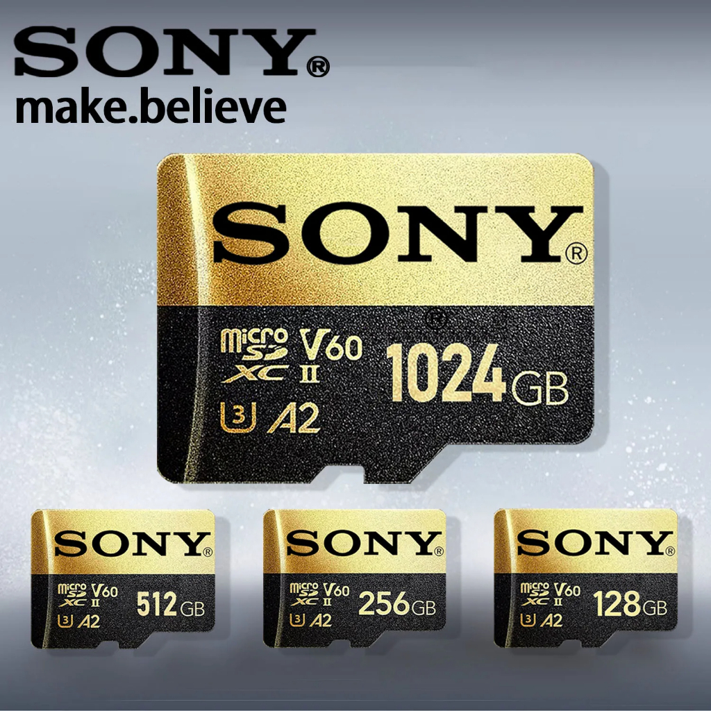 SONY Micro SD Card Ultra High Speed Memory Card 128GB 32GB 256GB 512GB ...