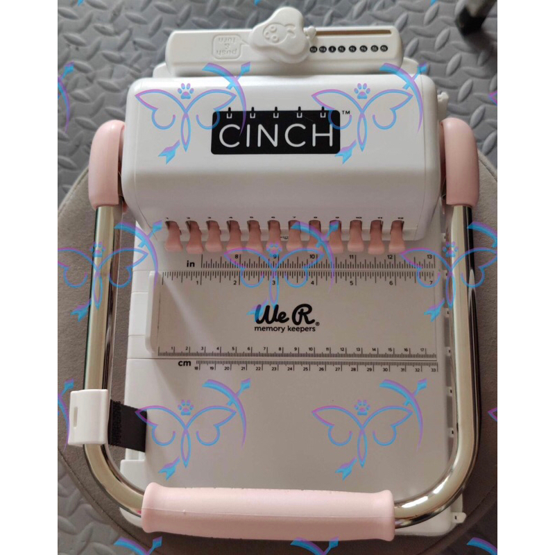 Cinch V2 Binding Machine Pink / Teal by We R Memory Keepers | Shopee Malaysia