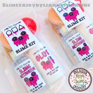 SQUIDGAME DALGONA MINI SLIME KIT BY SLIME FAIRY | Shopee Malaysia