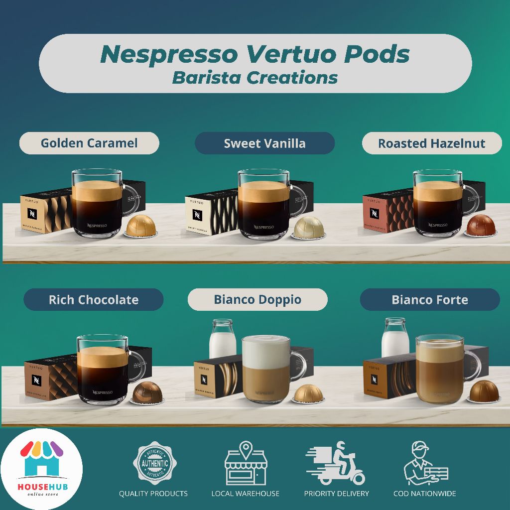 Nespresso Vertuo Coffee Capsule (Barista Creations) | Shopee Malaysia