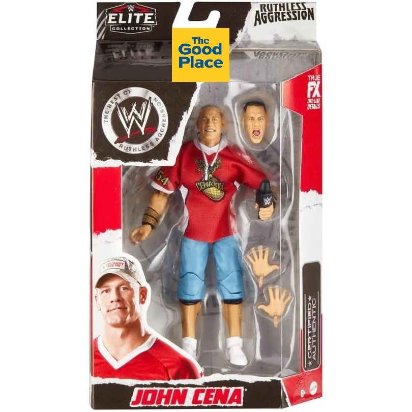 MATTEL WWE Elite Ruthless Aggression Series John Cena Figure With ...