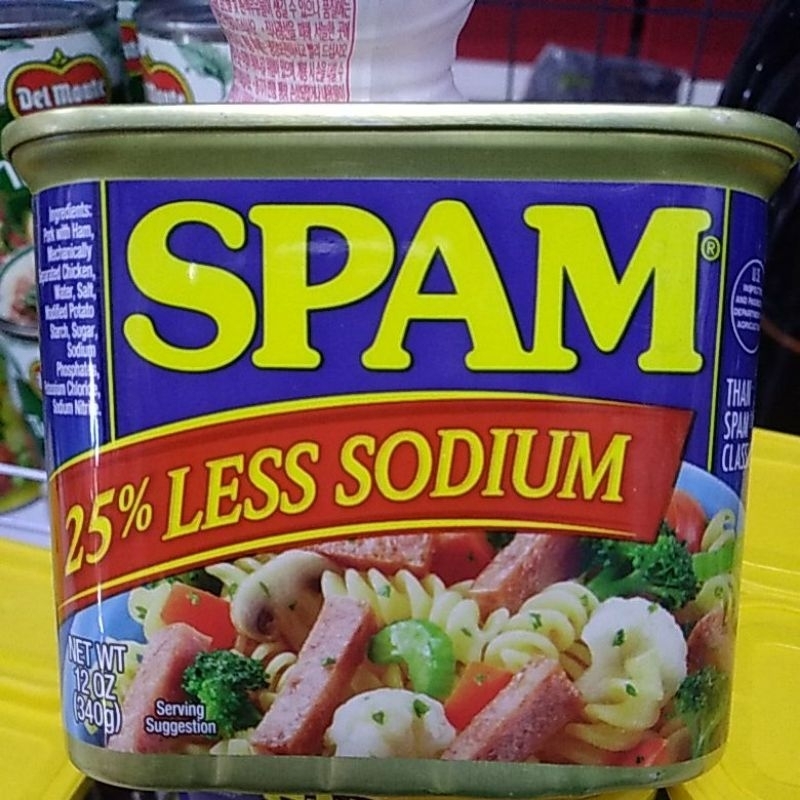 SPAM (25% LESS SODIUM) | Shopee Malaysia