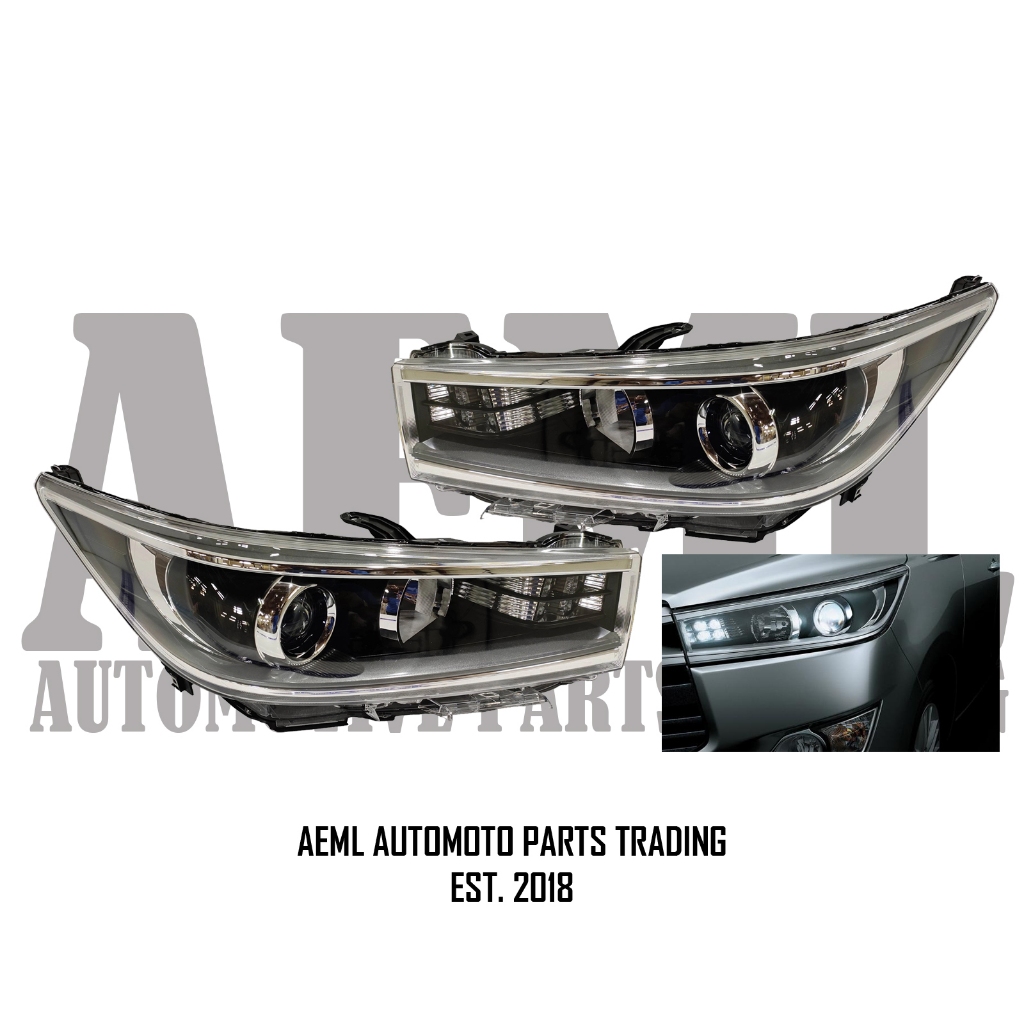 Toyota Innova 2016 - 2024 Projector Type Headlight Headlamp Parts Out ...