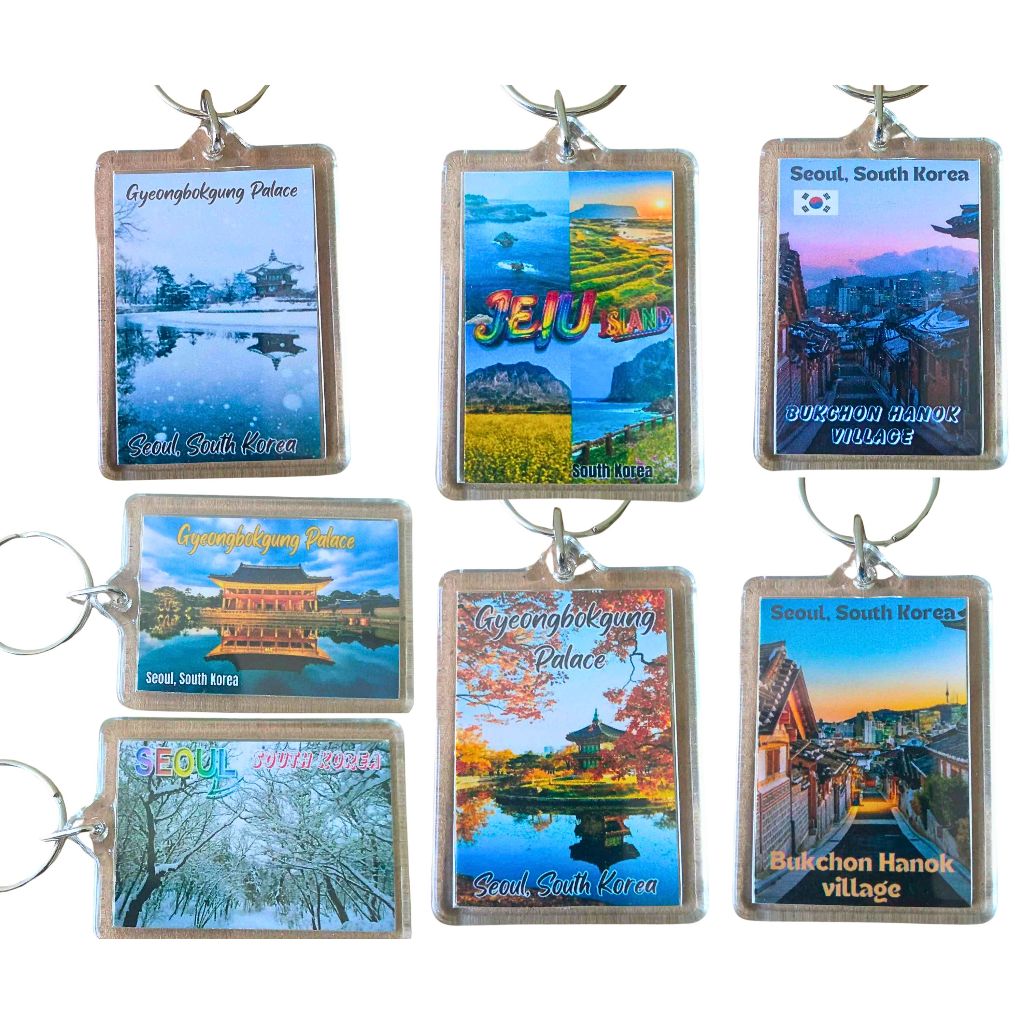 SOUTH KOREA KEYCHAIN DESIGN SOUVINER SEOUL KEYCHAIN DESIGN | Shopee ...