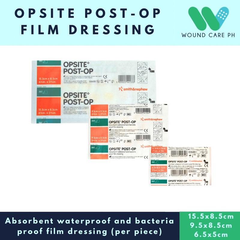 Opsite Post Op Transparent Waterproof Dressing for Wound (sold per ...