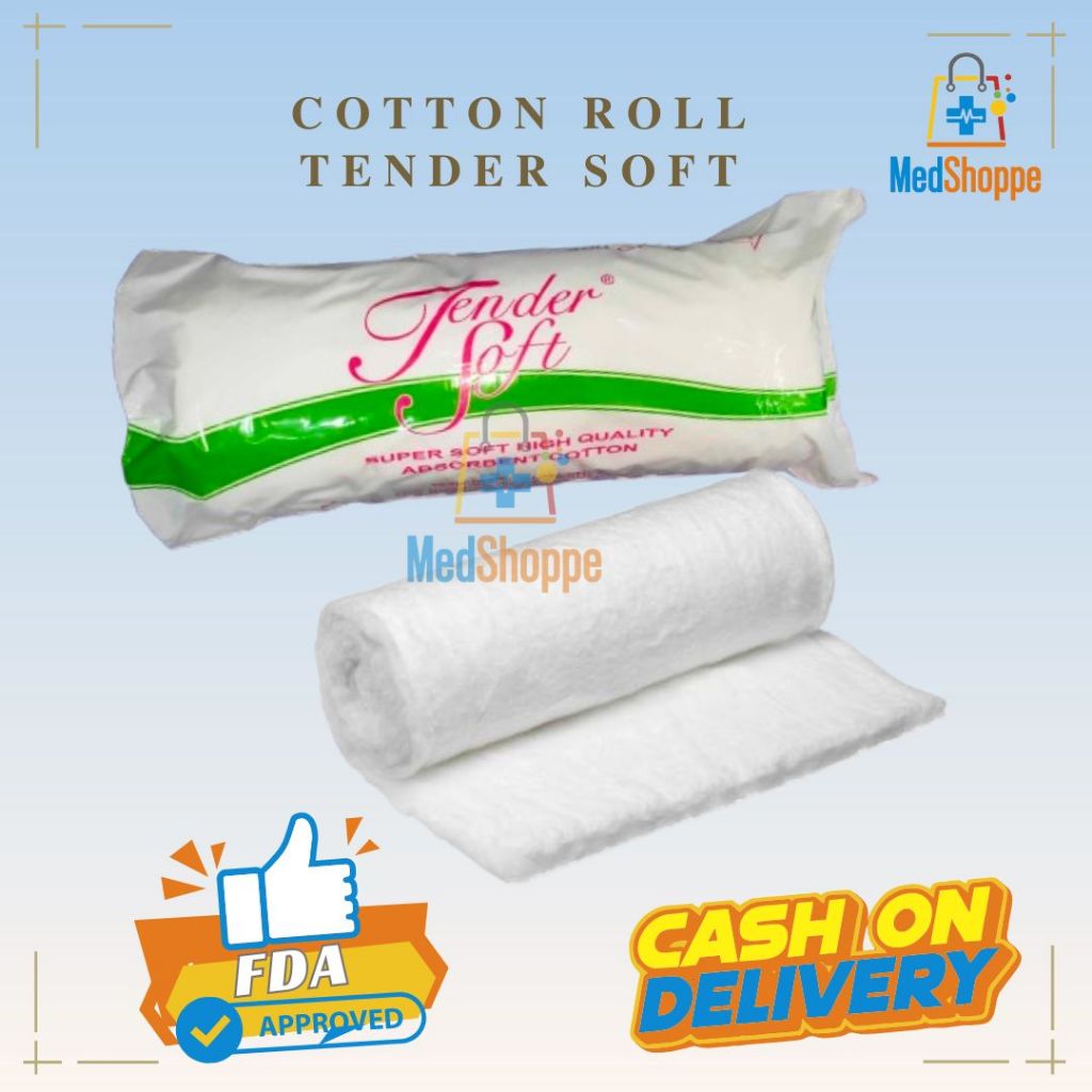 COTTON ROLL TENDER SOFT 400g | Shopee Malaysia