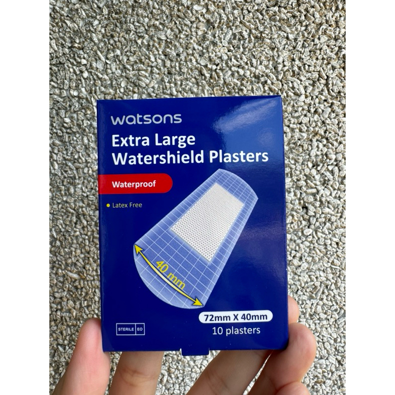 Branded Extra Large Watershield Plasters Waterproof Latex Free ...