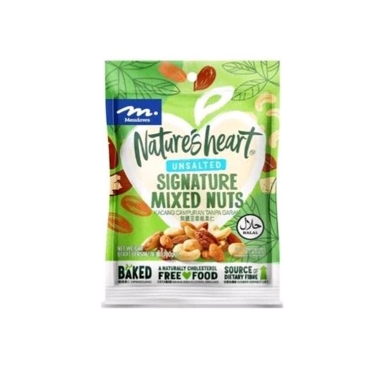 Meadows Nature's Heart Unsalted Signature Mixed Nuts 100g | Shopee Malaysia