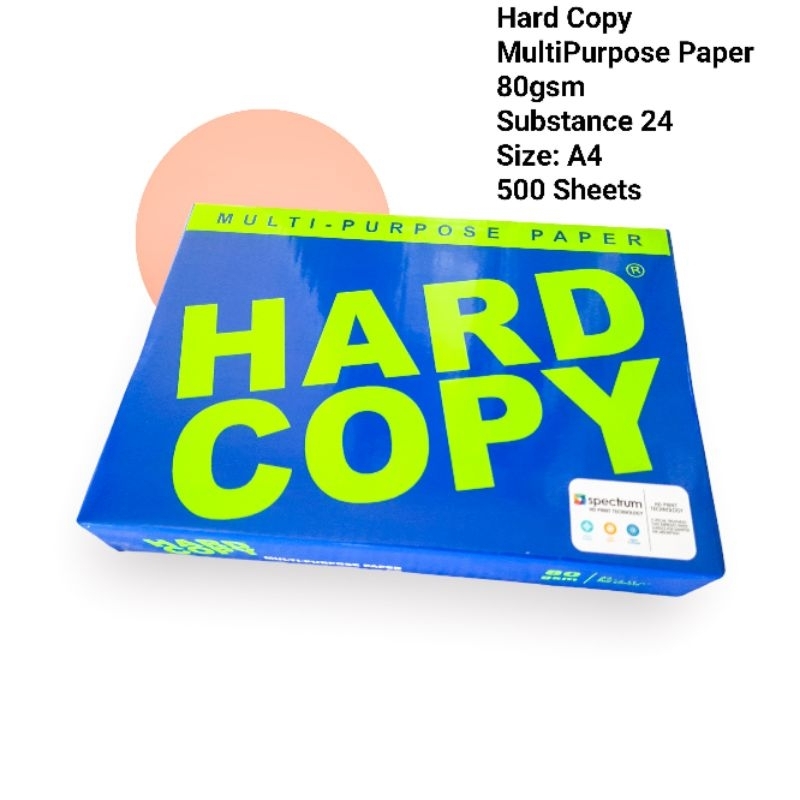 Hard Copy Bond Paper A4 Size 80 gsm | Shopee Malaysia