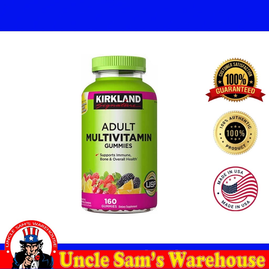Kirkland Signature Adult Multivitamin Gummies | Shopee Malaysia