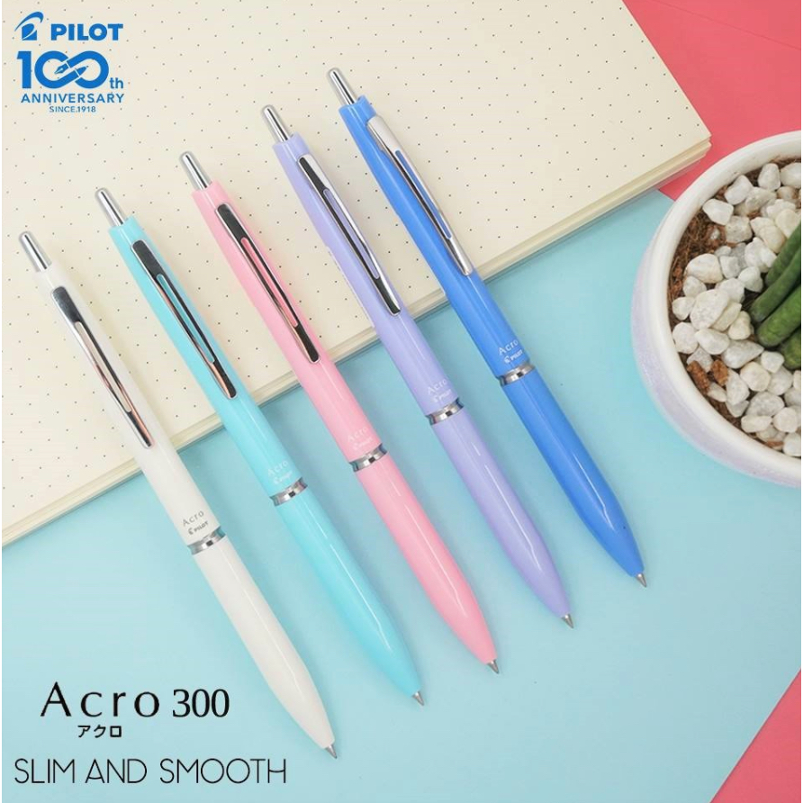 Pilot Acro 300 Acroball Extra Fine Ballpoint Pen 0.5mm | Shopee Malaysia