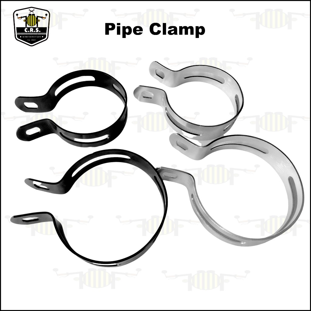 Muffler Clamp Motorcycle pipe clamp-sold per piece | Shopee Malaysia