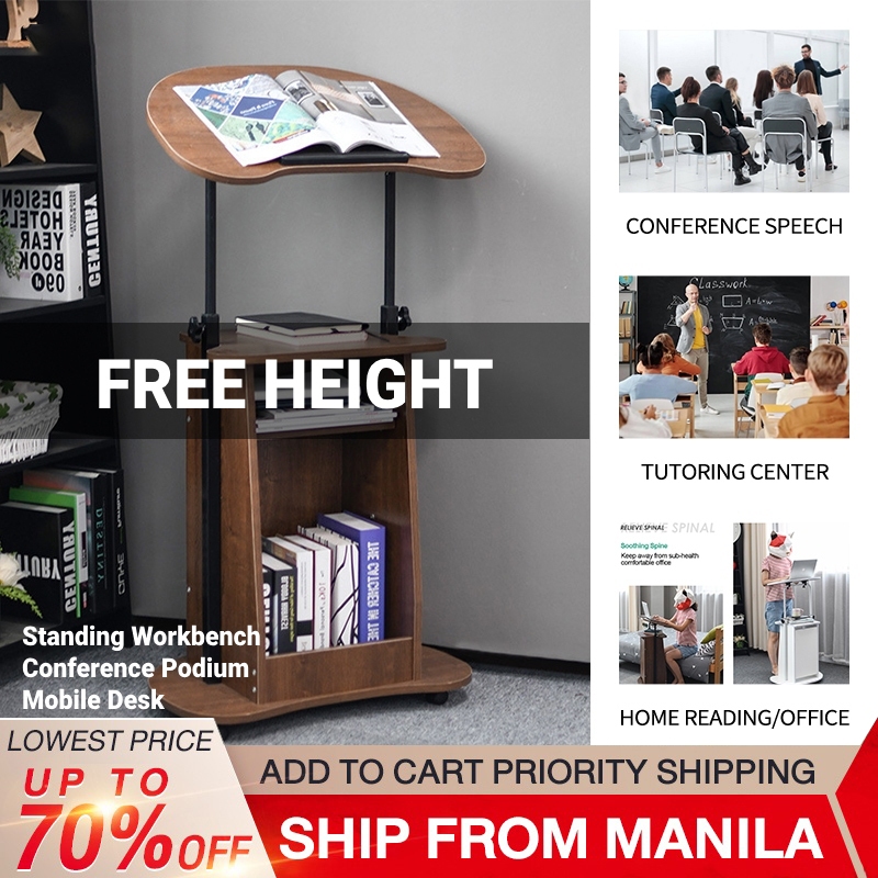 Lifting table Desk Podium Adjustable table height standing Household ...