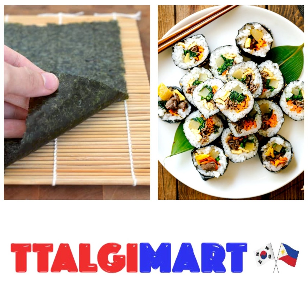 KOREAN WRAP AND ROLL SEAWEED FOR MAKING GIMBAP. | Shopee Malaysia