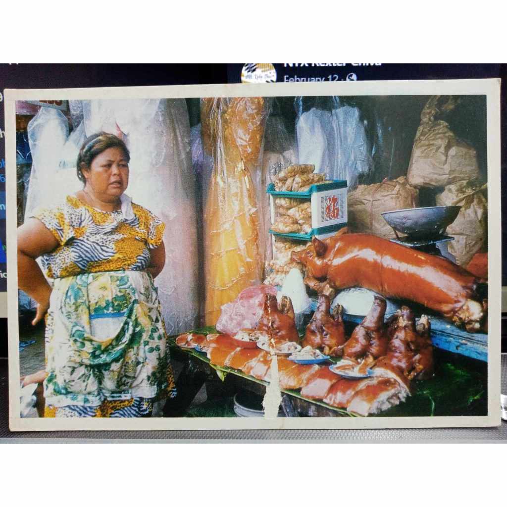 POSTCARD LECHON STALL (ROASTED PIG) | Shopee Malaysia