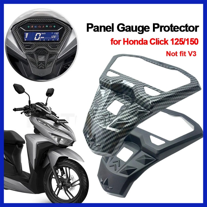 HONDA CLICK 125 V1 V2 Panel Gauge Cover Honda Click Panel Protector ...