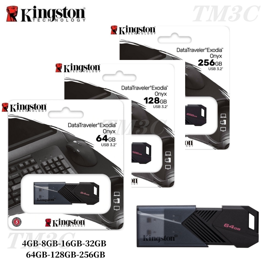 Kingston Pendrive DataTraveler Exodia Onyx DTXON USB Flash Drive 4GB 8GB 16GB 32GB 64GB 128GB ...