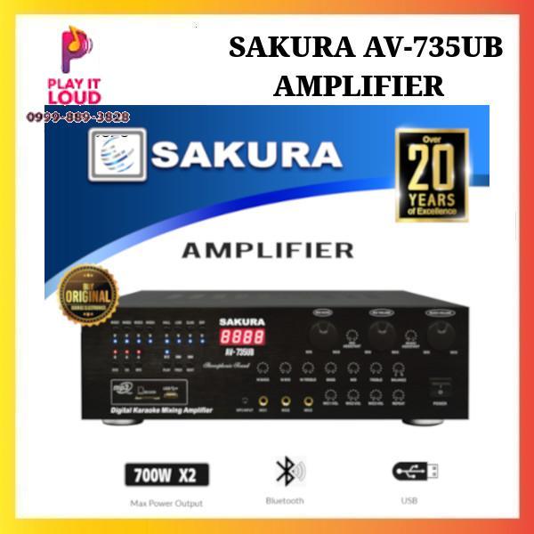 SAKURA AV-735UB AMPLIFIER 700WX2 | Shopee Malaysia