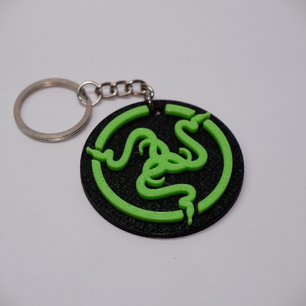 HIGH QUALITY RAZER KEYCHAIN ( 3D PRINTED ) | Shopee Malaysia
