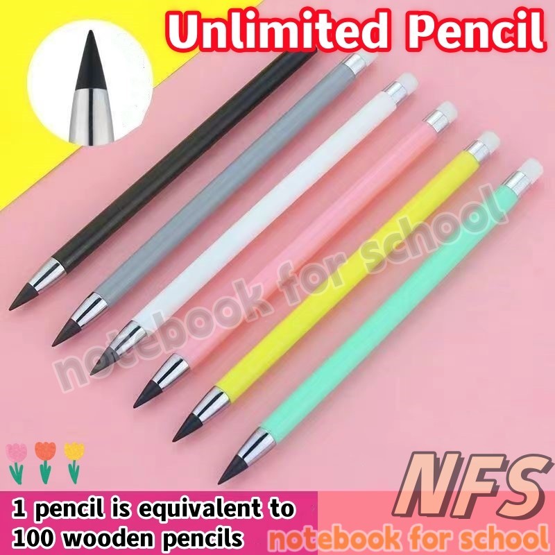 NFS Unlimited Pencil HB Black Infility Pencils Kids Drawing Set Writing ...