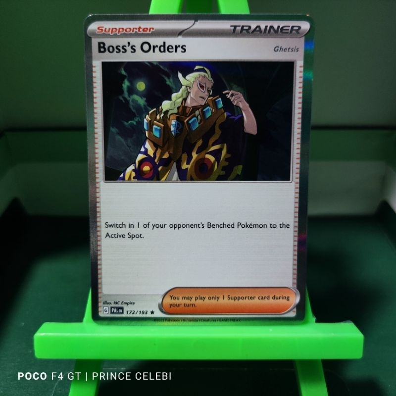Pokemon TCG - Boss's Orders (H) | Shopee Malaysia