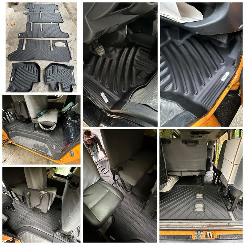 Toyota Hiace Decontent 2020 - 2024 Full Deepdish Matting Version 3 ...