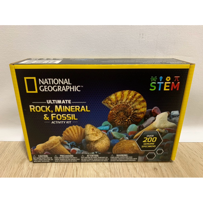 National Geographic Nat Geo Rock Mineral Fossils Kit | Shopee Malaysia