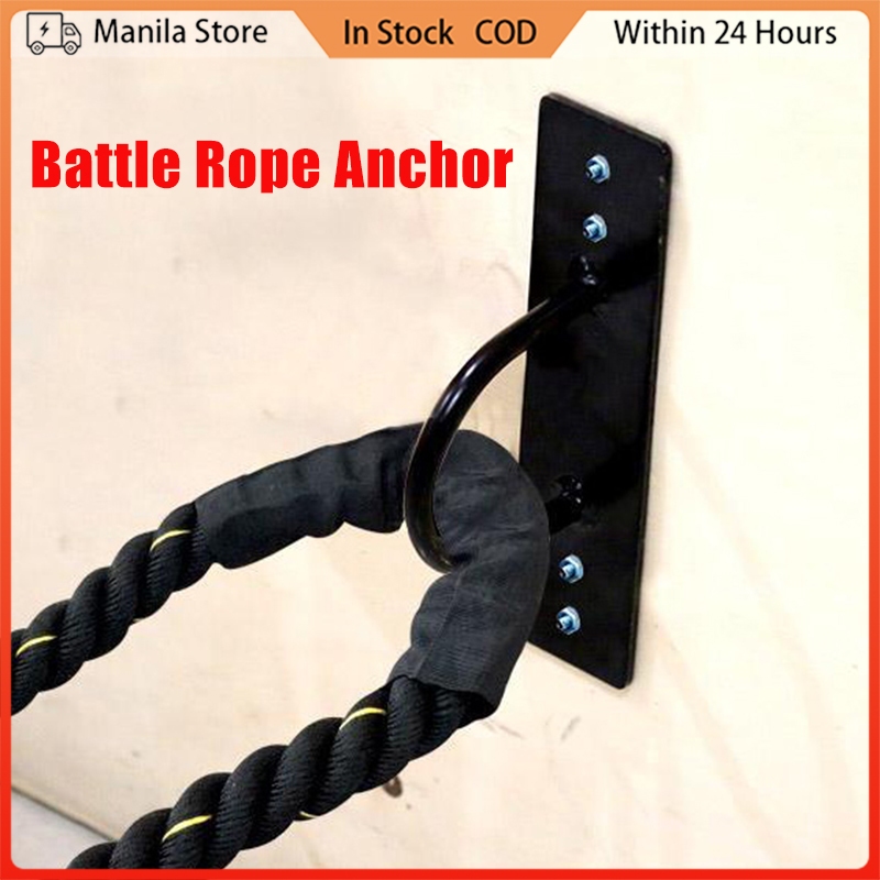 Battle Rope Anchor Hook For Wall Mount Suspension Strap Swing Hanging ...