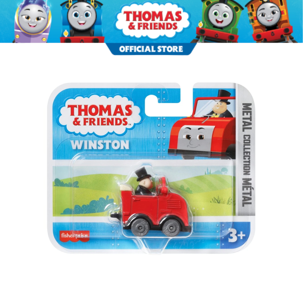 Thomas & Friends Bruno Push-Along Die-Cast Toy Train Engine for ...