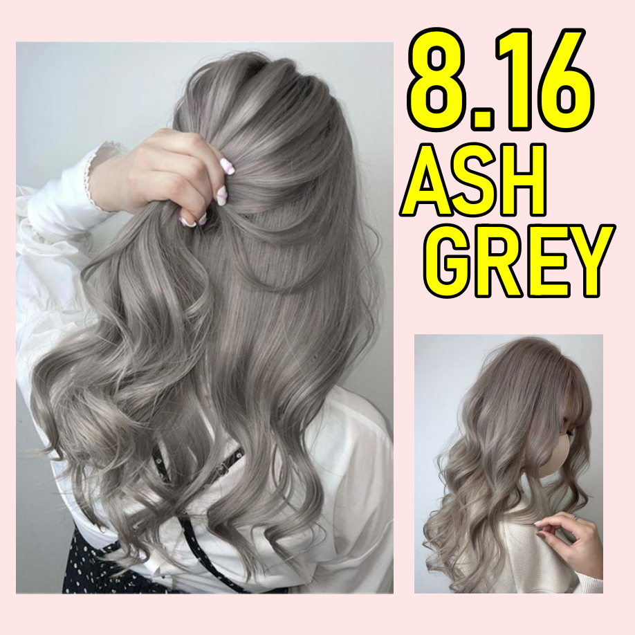 BREMOD 8.16 ASH GREY SET WITH OXIDIZING HAIR COLOR | Shopee Malaysia