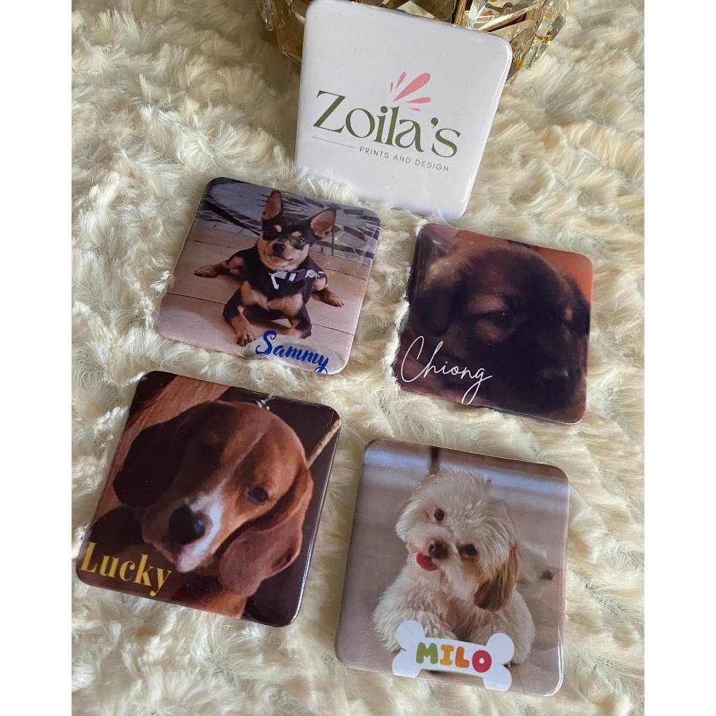 Square badge ref magnet | Shopee Malaysia