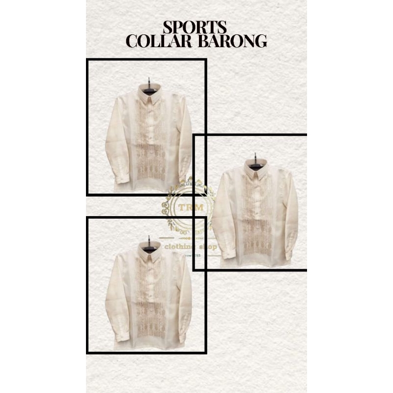 barong Tagalog with inner lining | Shopee Malaysia