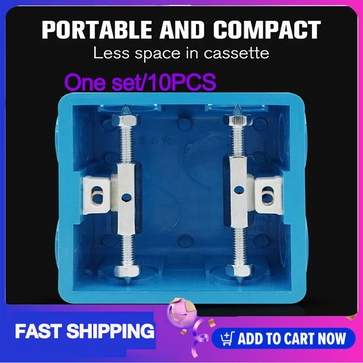 Switch Socket Cassette Screws Support Rod Wall Mount Switch Box Repair ...