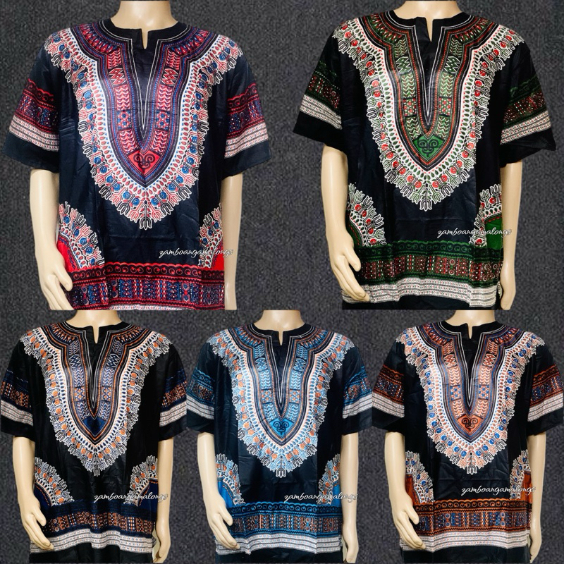 Dashiki Batik Boho Tribal Shirt Halumna Brand Super Jumbo Size | Shopee ...