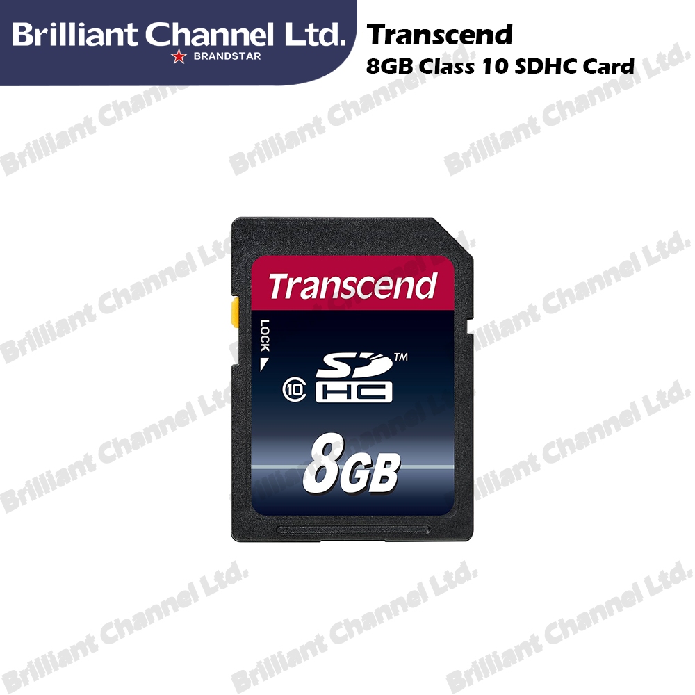 Transcend 8GB Class 10 SDHC Card | Shopee Malaysia