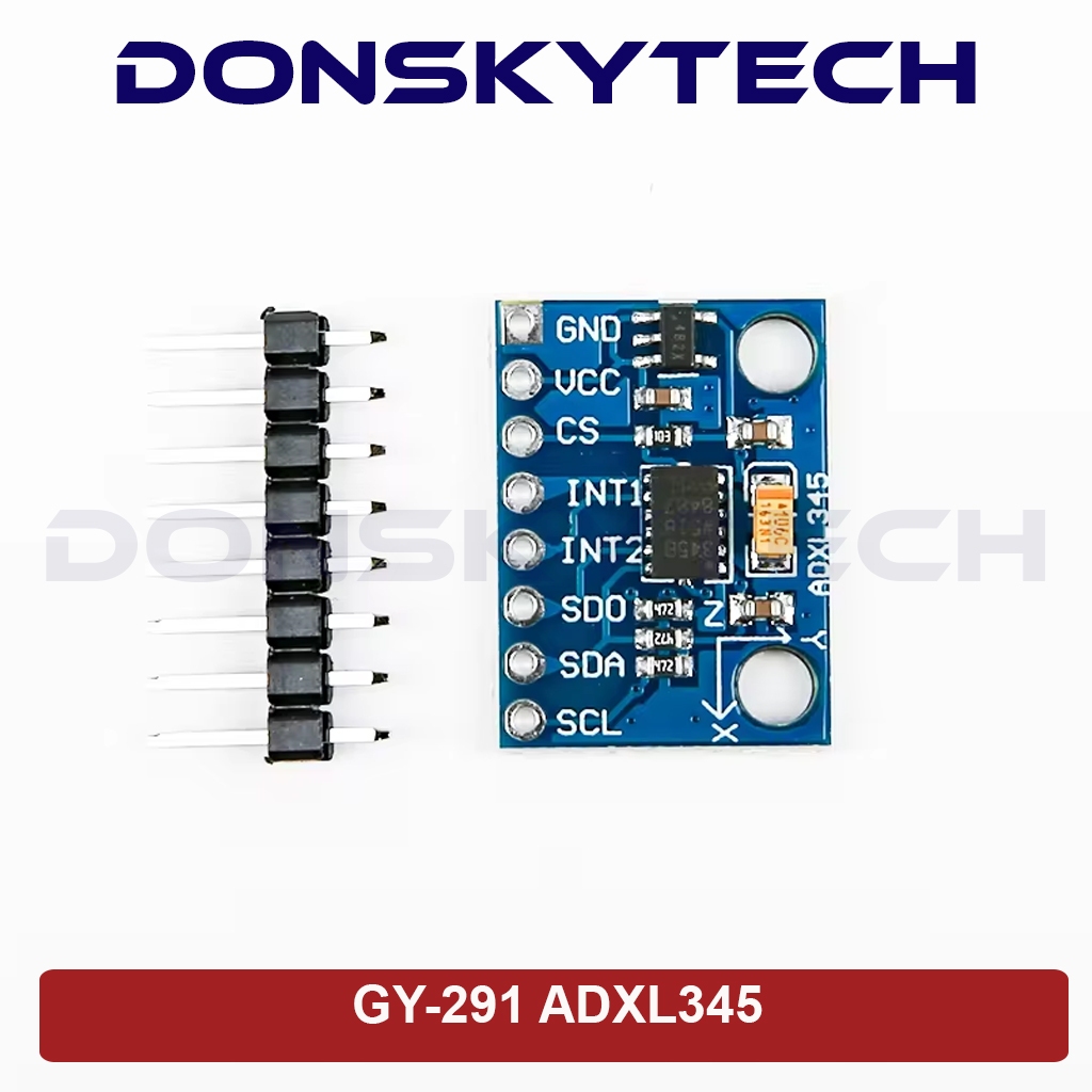 Unsoldered GY-291 ADXL345 Digital Three-Axis Acceleration Of Gravity Tilt Module IIC / SPI ...