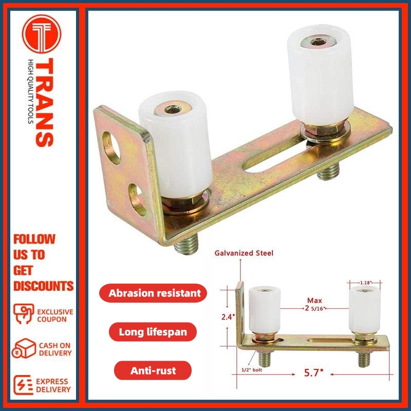 nylon guide wheel sliding gate top guide nylon rollers with L bracket ...