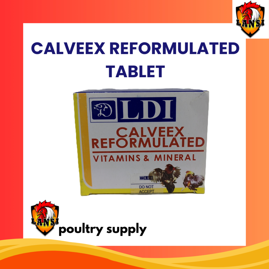 Calveex Reformulated 100 Tablets/Box | Shopee Malaysia