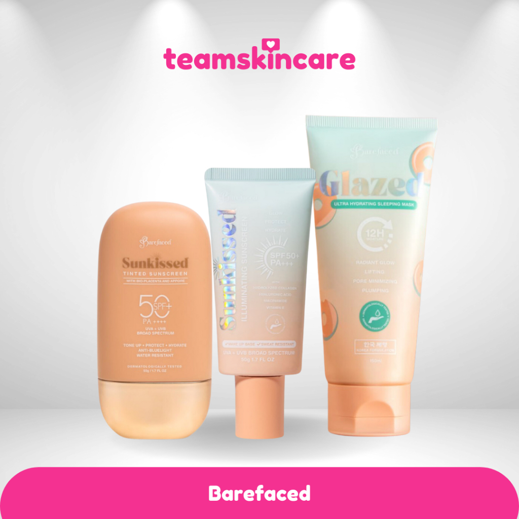 Barefaced Illuminanting Tinted Sunkissed Sunscreen SPF50 50g | Shopee ...
