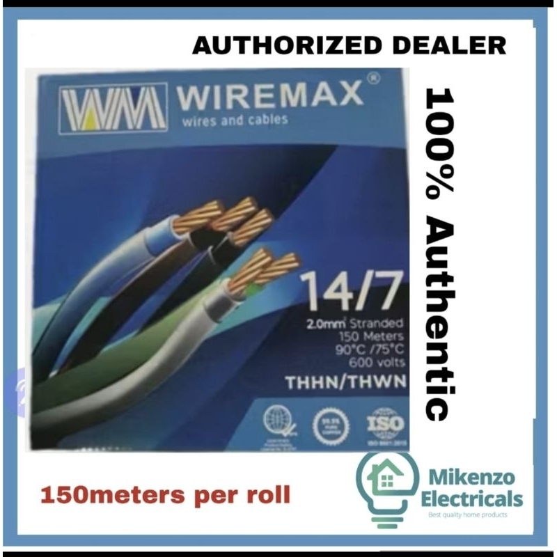 Wiremax Electrical Wires THHN/THWN 14/7, 12/7, 10/7, 8/7 ELECTRICAL ...