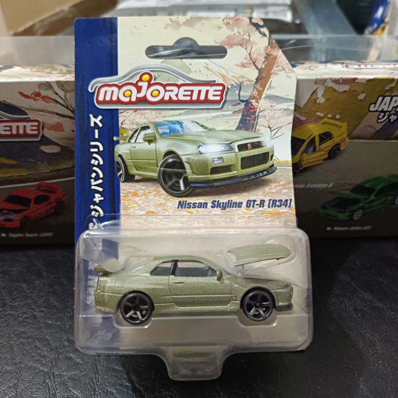 Majorette JDM Nissan Skyline GTR R34 Diecast | Shopee Malaysia