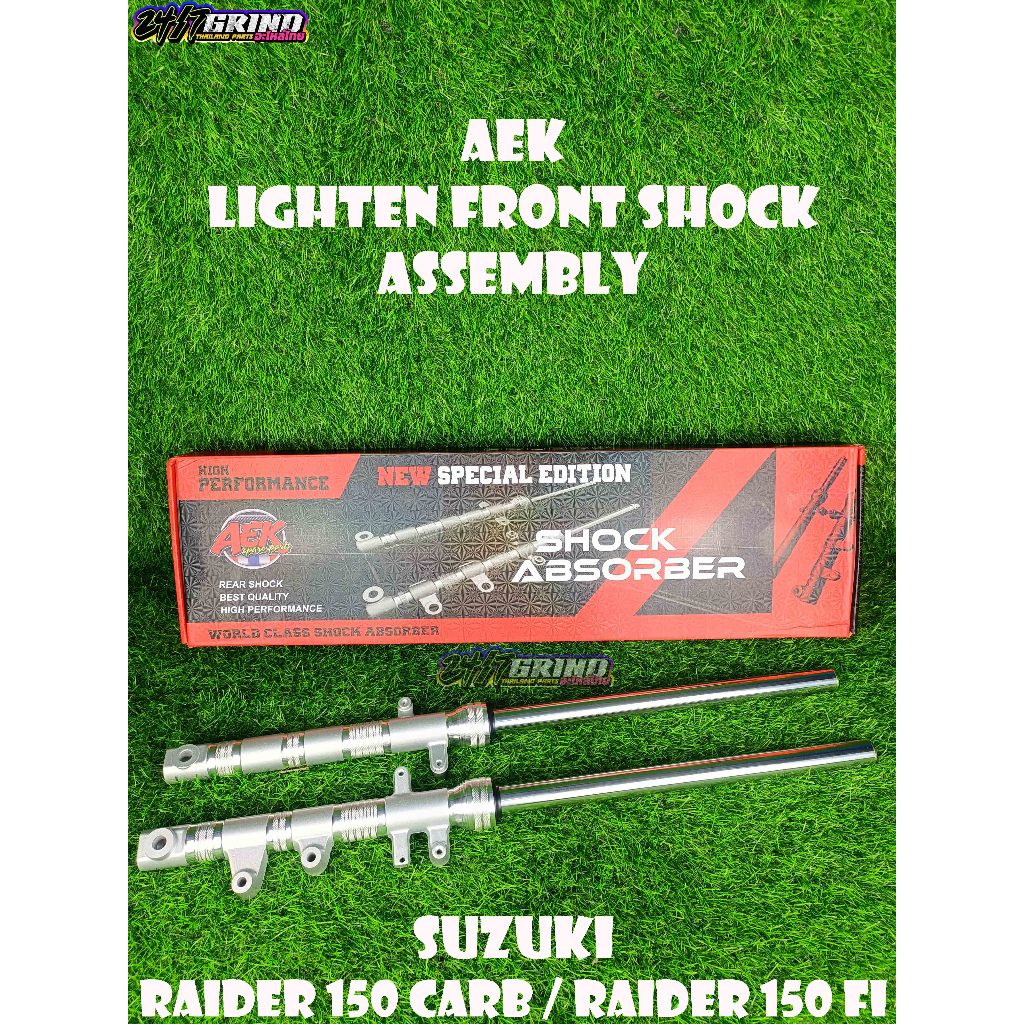 AEK LIGHTEN FRONT SHOCK ASSEMBLY SUZUKI RAIDER 150 FI / RAIDER 150 CARB ...
