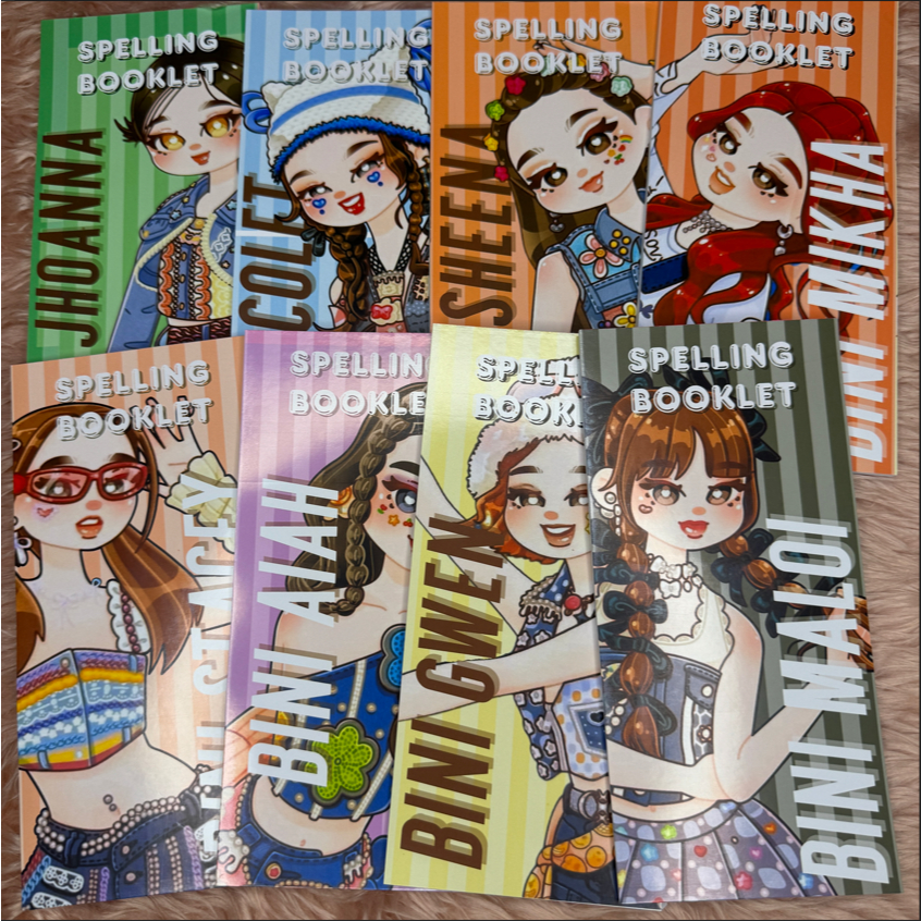 BINI Spelling Booklet (30 Sheets) | Shopee Malaysia