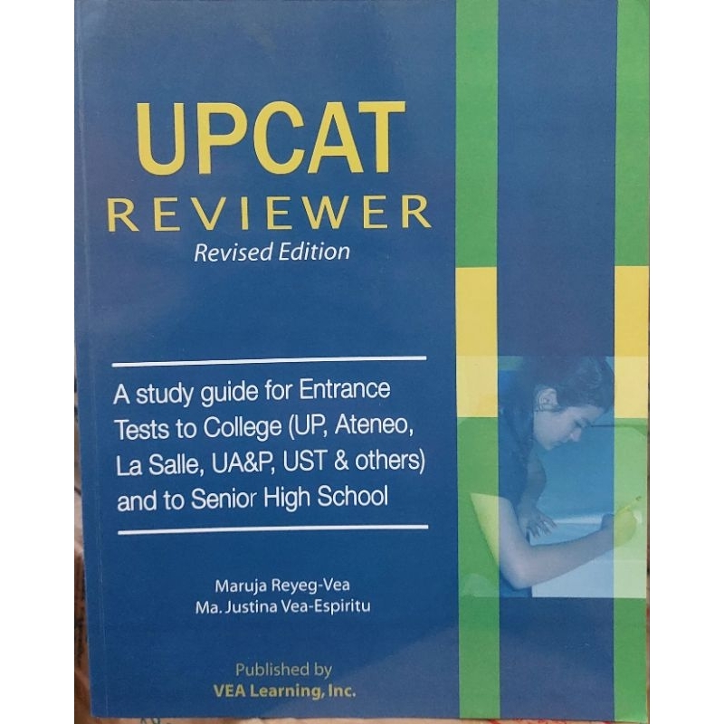 UPCAT REVIEWER :Revised Edition A study guide for Entrance Tests to ...